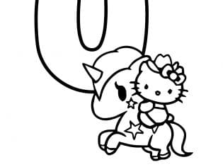 Free Printable Hello Kitty Tracing Letters Worksheets - Tulamama