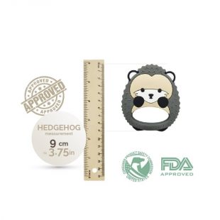 Hedgehog Silicone Teether - Tulamama