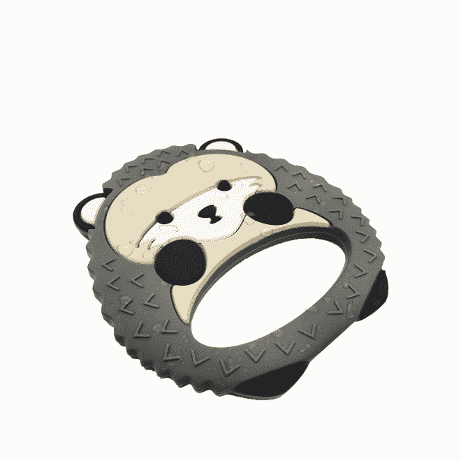 Hedgehog Silicone Teether - Tulamama
