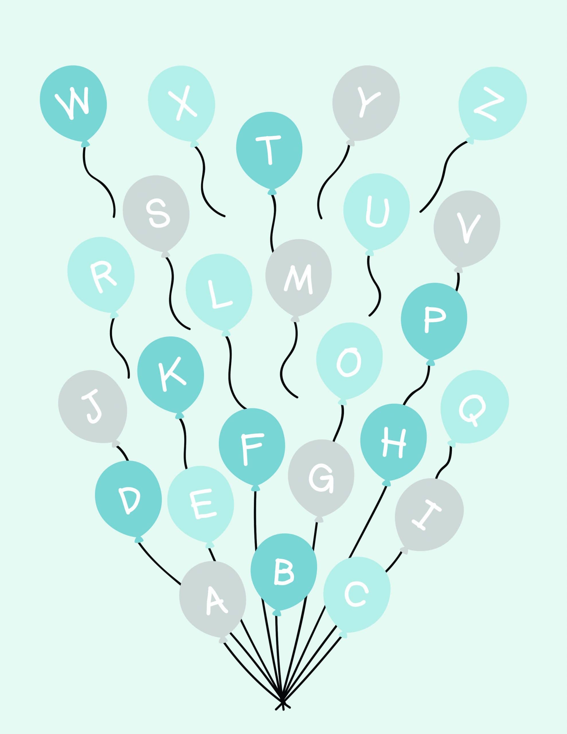 Free, Cute And Educational Alphabet Art Printables - Tulamama