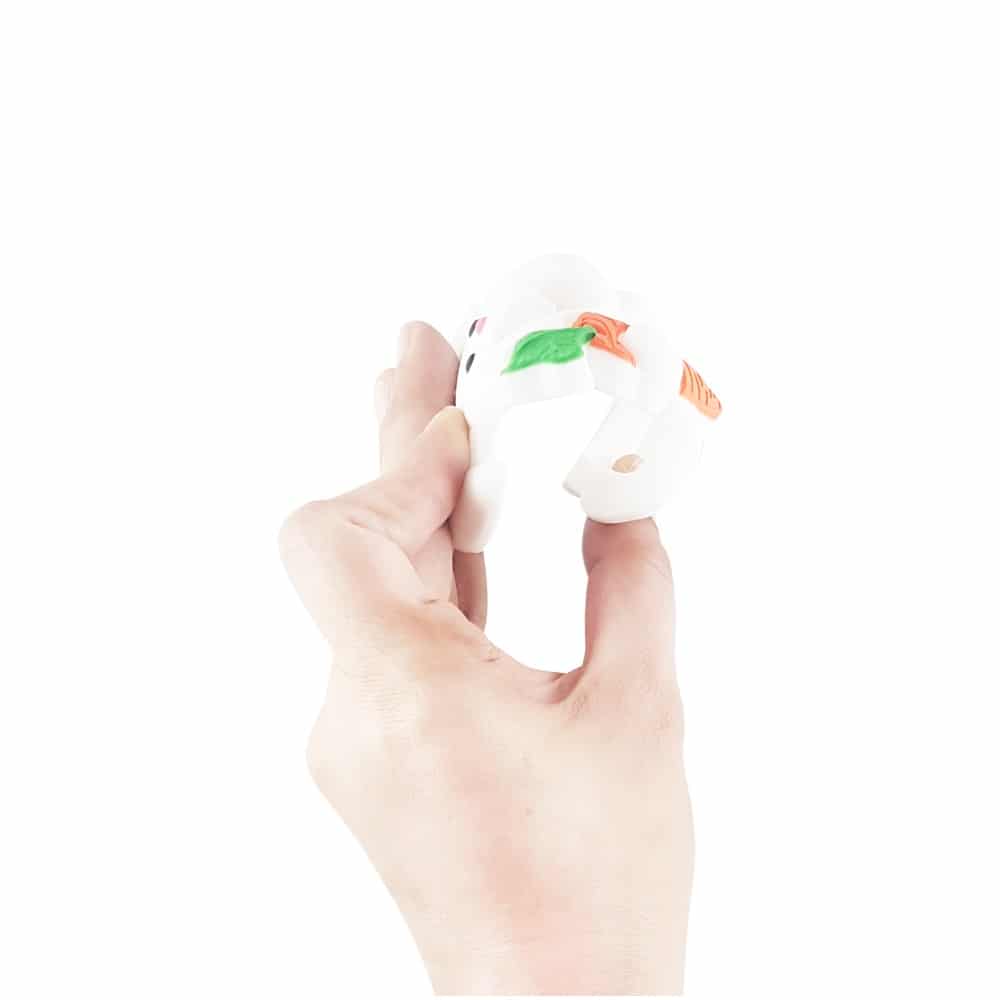 Bunny Rabbit Silicone Teethers For Baby - Tulamama