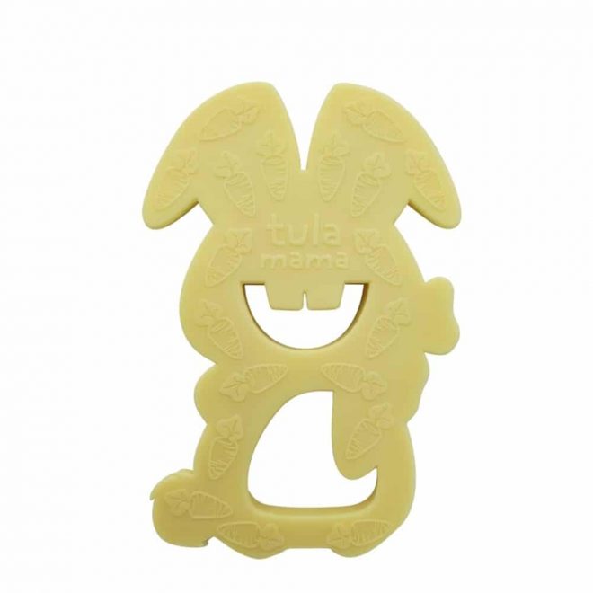 Bunny Rabbit Silicone Teethers For Baby - Tulamama