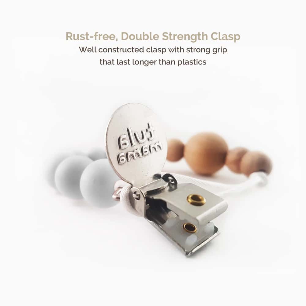 Mom & Baby Approved Pacifier Holder - The Classic Collection - Tulamama