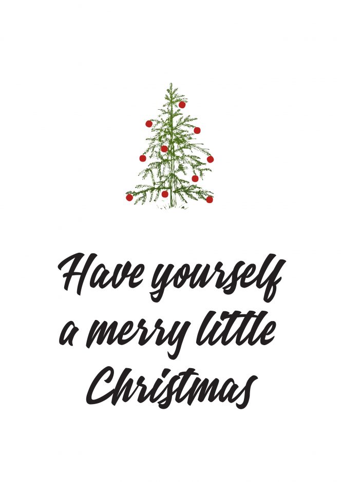 Cute & Free Christmas Printables To Brighten Your Home - Tulamama