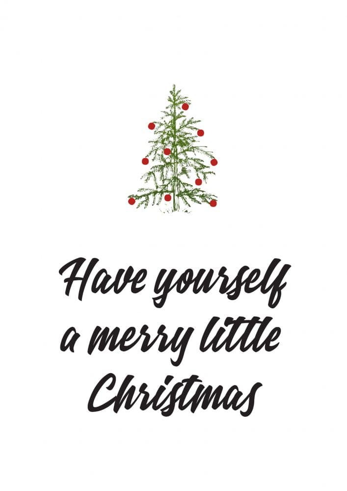 Cute & Free Christmas Printables To Brighten Your Home - Tulamama