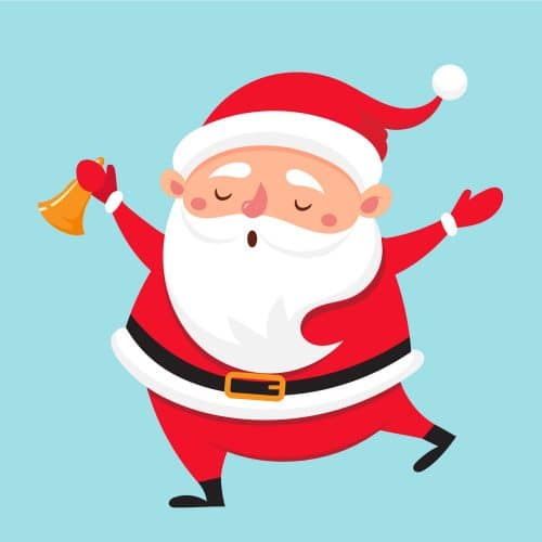 Free & Cute Santa Clipart For Your Holiday Decorations - Tulamama