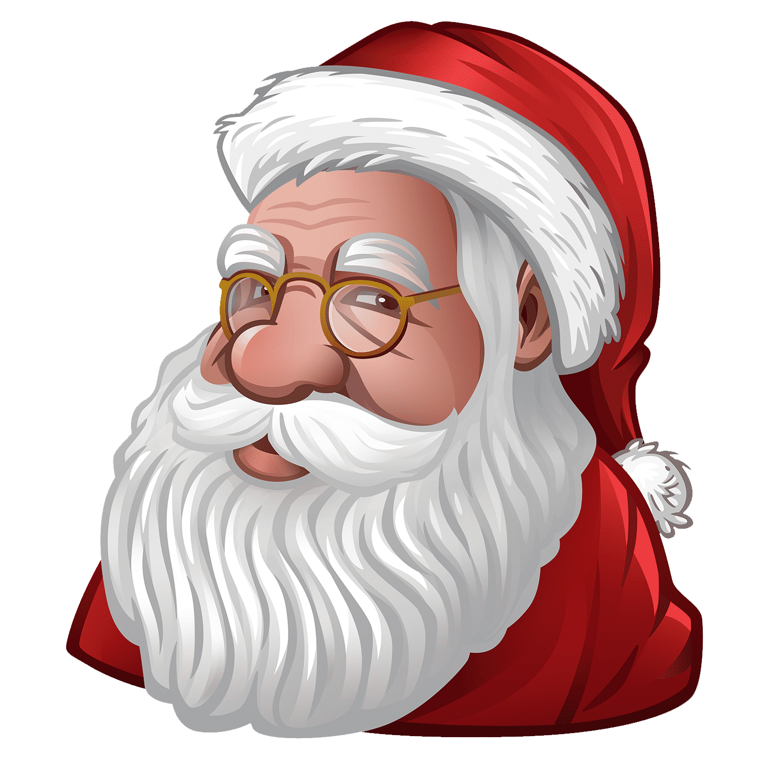 Free & Cute Santa Face Clipart For Your Holiday Decorations - Tulamama
