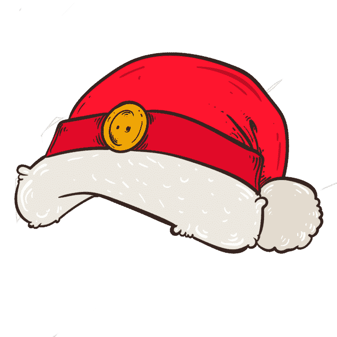 Free & Cute Santa Hat Clipart For Your Holiday Decorations - Tulamama