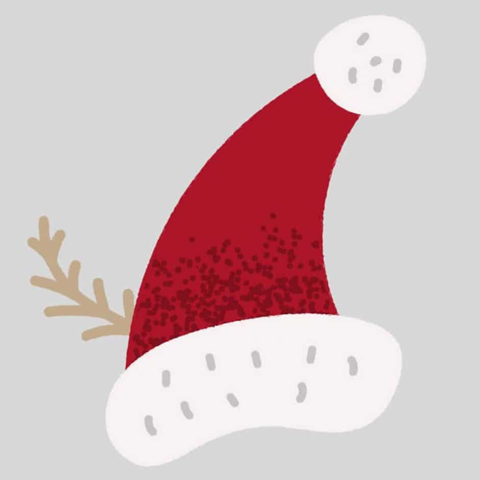 Free & Cute Santa Hat Clipart For Your Holiday Decorations - Tulamama