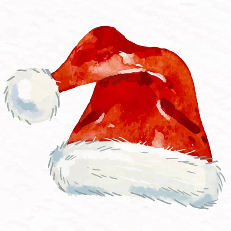 Free & Cute Santa Hat Clipart For Your Holiday Decorations - Tulamama