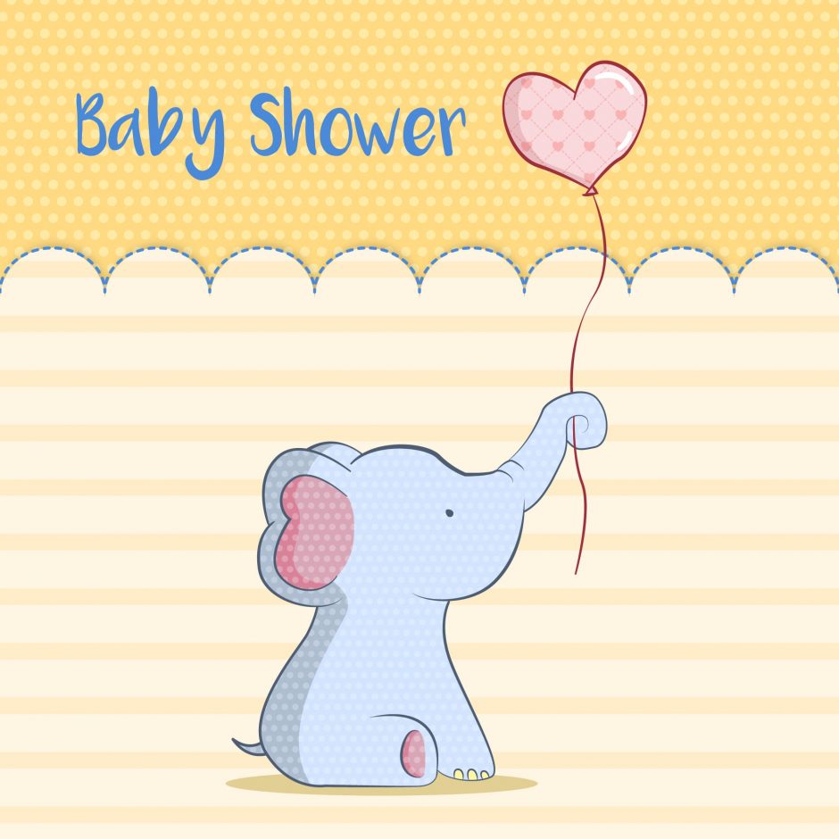The Cutest Baby Shower Vector Art | Free Downloadable - Tulamama