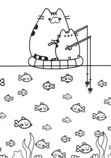 Free & Easy To Print Pusheen Coloring Pages - Tulamama