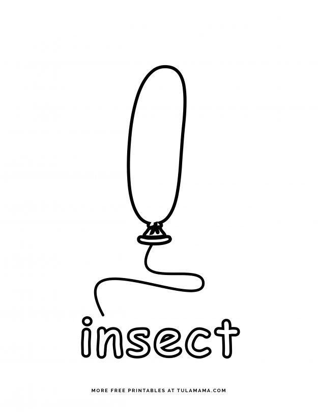 Fun, Printable Letter Balloons Coloring Pages For Preschoolers - Tulamama