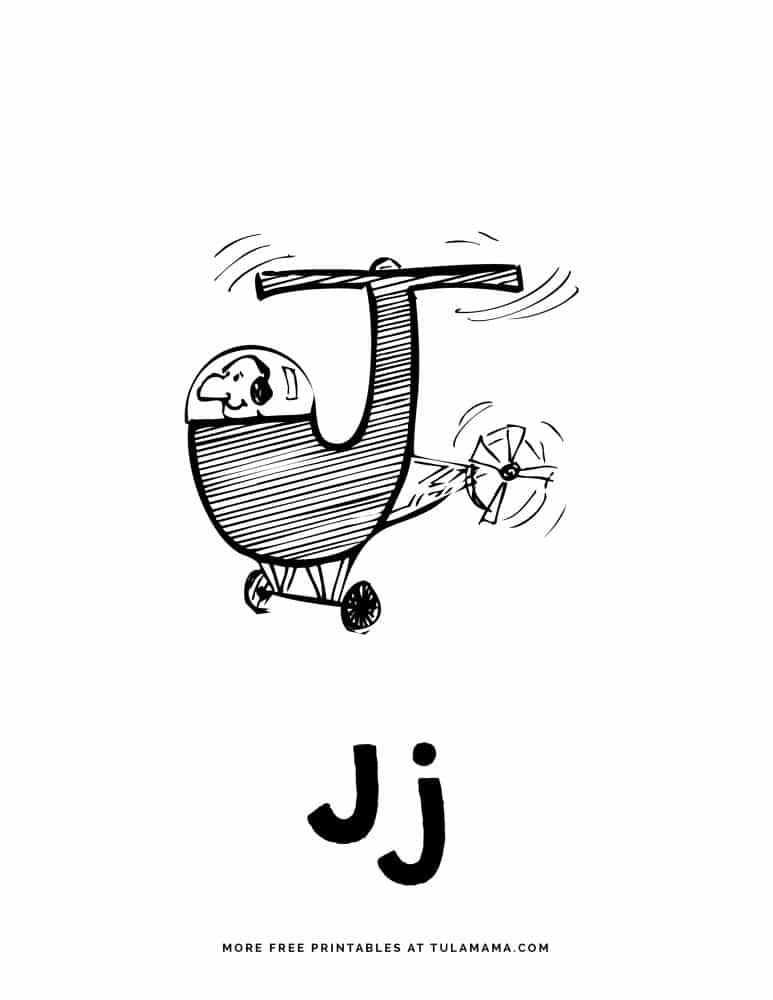 Letters In The Alphabet Automobiles - Fun Coloring Pages - Tulamama