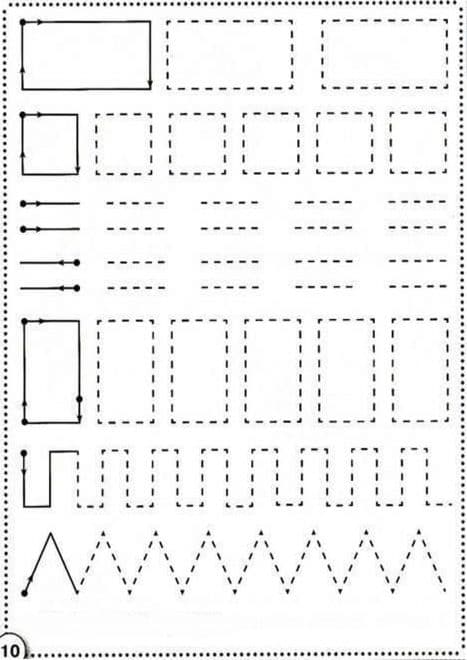 Free And Easy To Print Tracing Lines Worksheets - Tulamama