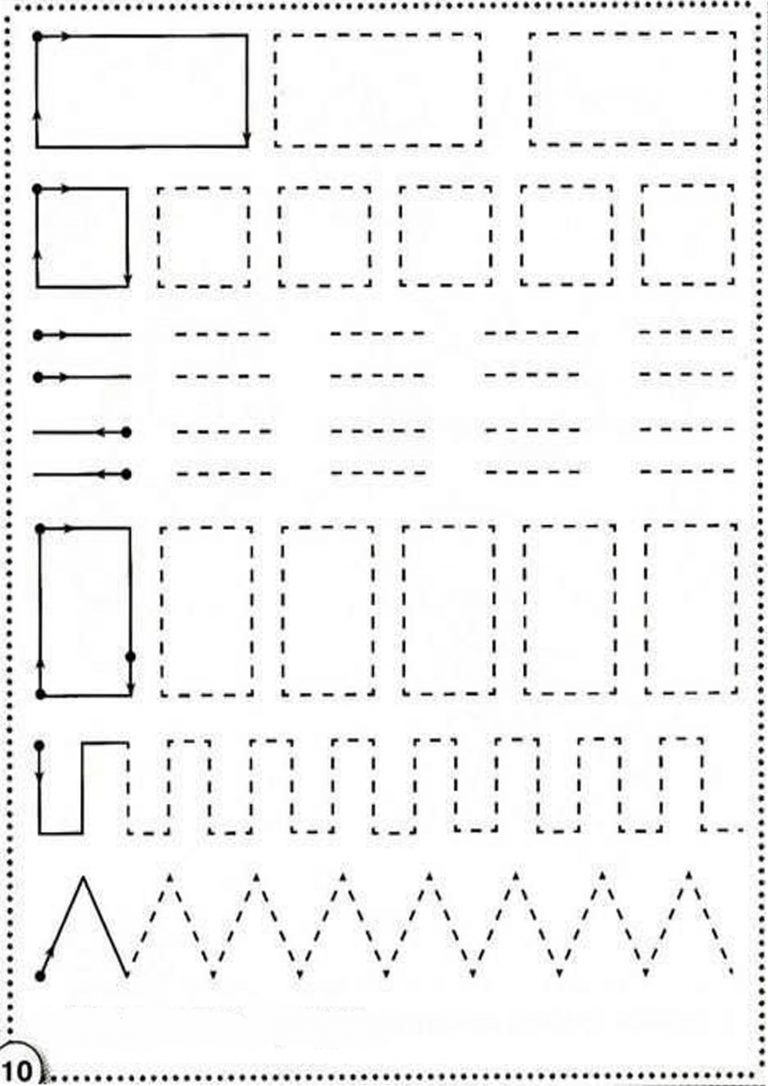 Free And Easy To Print Tracing Lines Worksheets - Tulamama