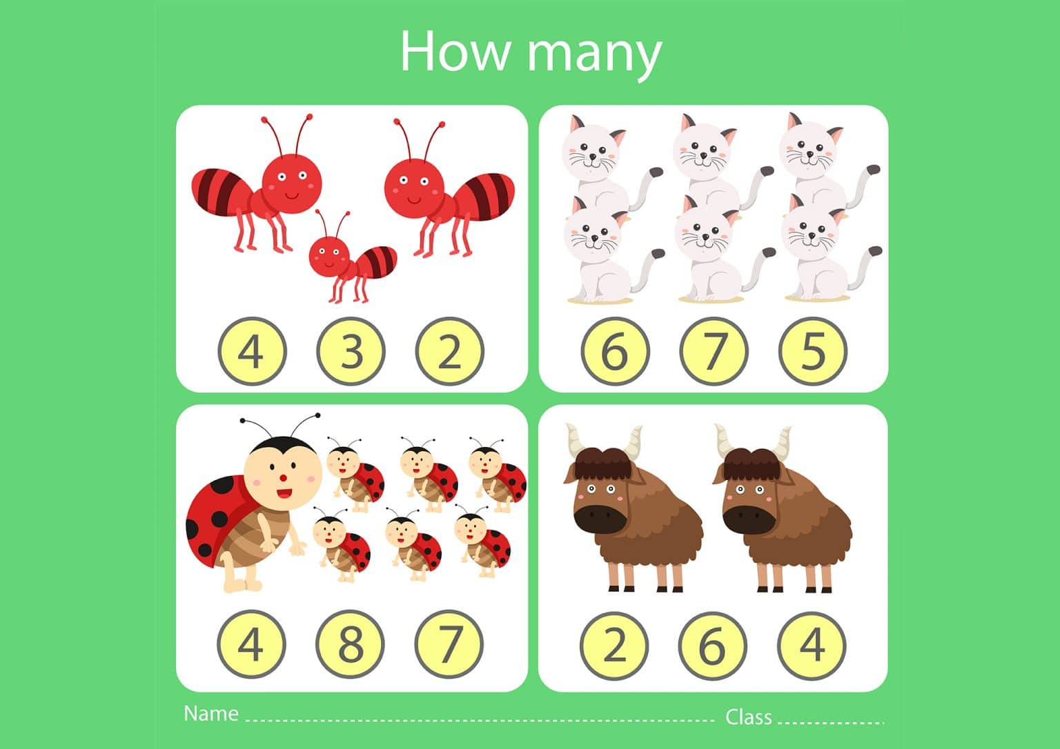 Free And Easy To Print Counting To 20 Worksheets - Tulamama