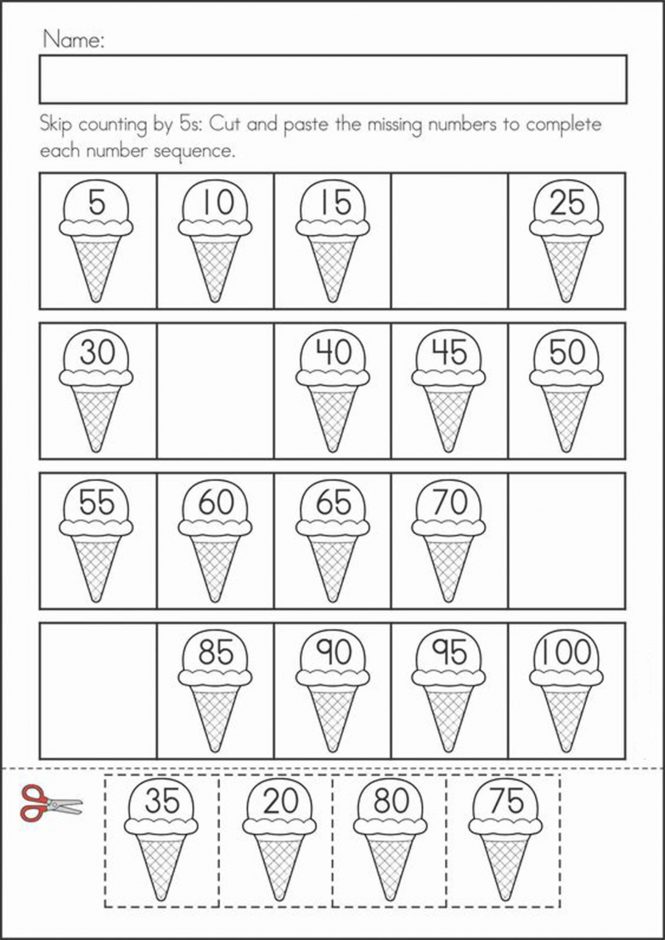 Free & Fun Missing Number Worksheets - Tulamama