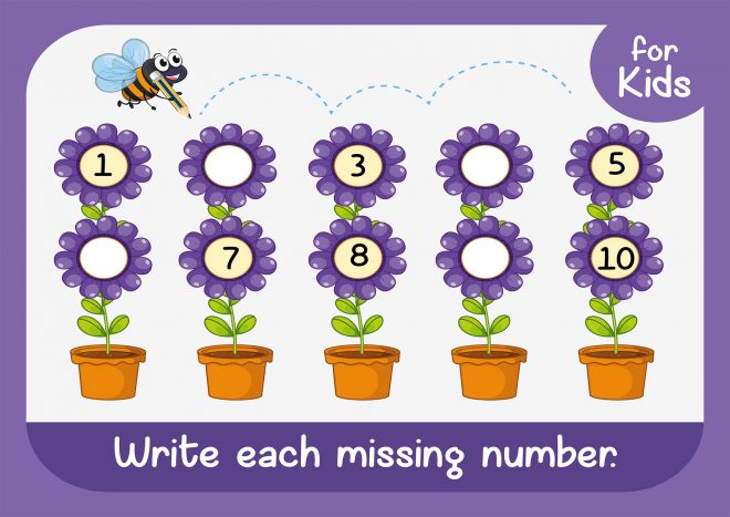 Free & Fun Missing Number Worksheets - Tulamama