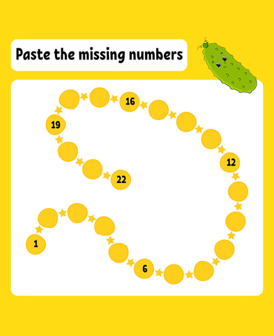 Free & Fun Missing Number Worksheets - Tulamama