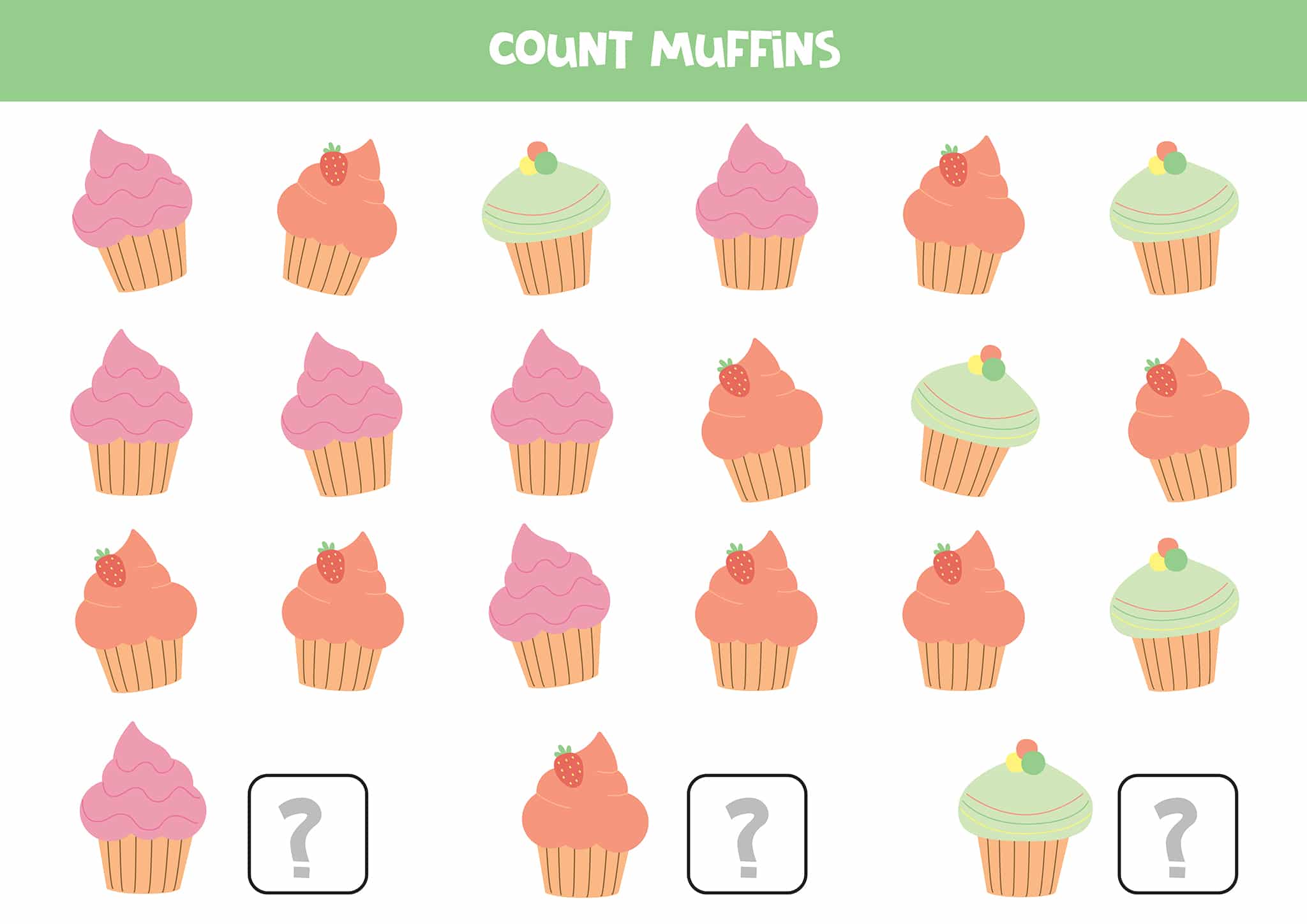 Free And Easy To Print Counting To 20 Worksheets - Tulamama