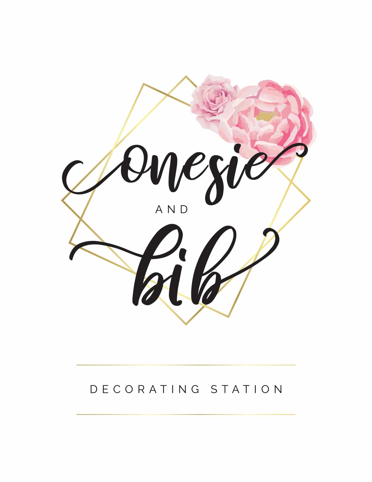 Cheap And Easy Guide To Baby Shower Bib and Onesie Decorating - Tulamama