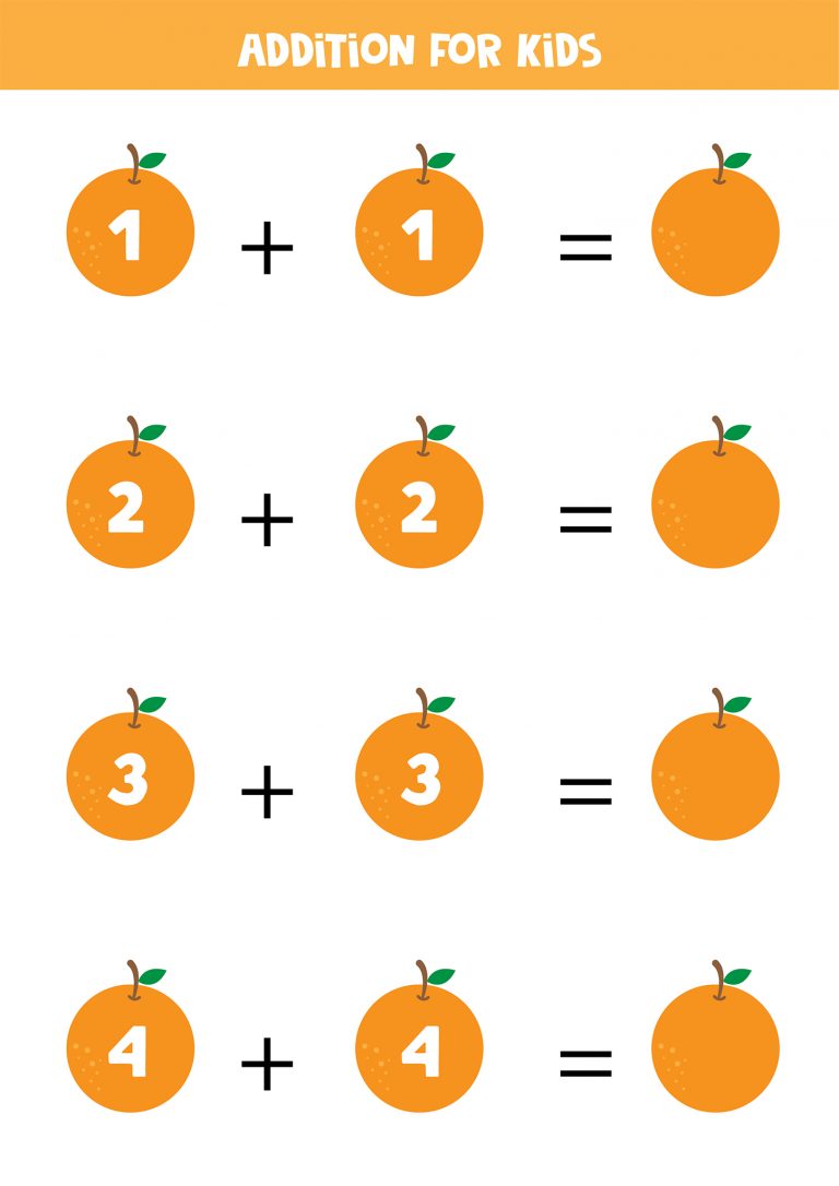 Free Printable Kindergarten Addition Worksheets - Tulamama