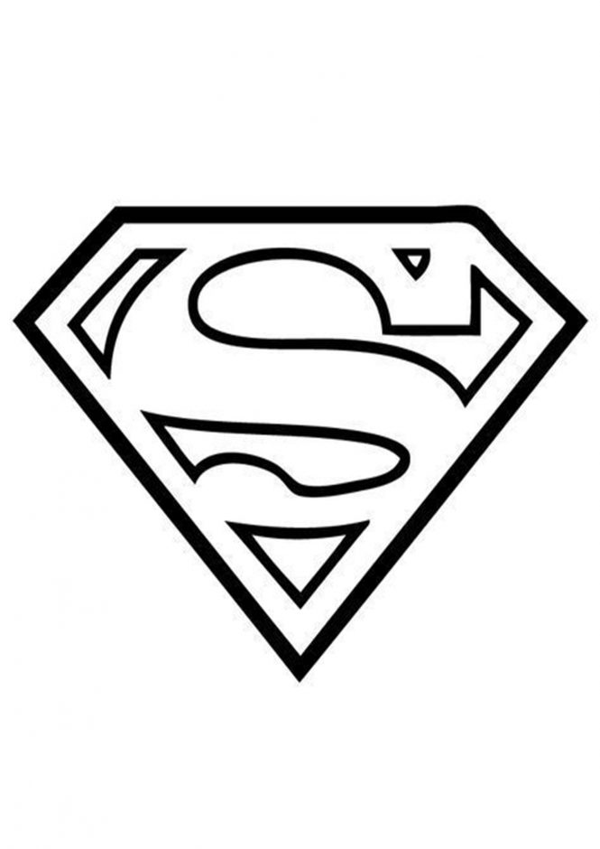 Free & Easy To Print Superman Coloring Pages - Tulamama
