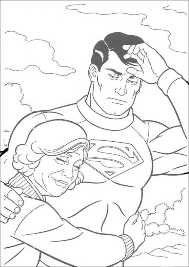Free & Easy To Print Superman Coloring Pages - Tulamama
