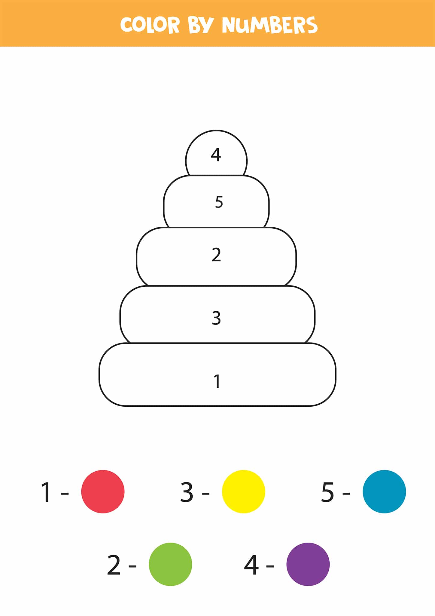 Free Color By Number Worksheets Cool2bkids Activity Pages For Kids Free