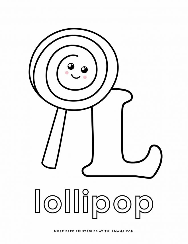 Fun And Easy To Print ABC Coloring Pages For Preschoolers ...