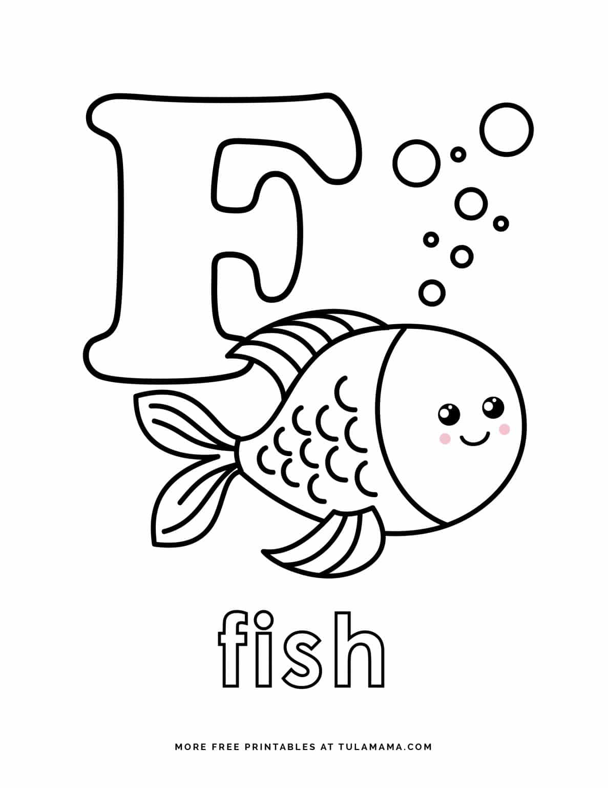 Fun And Easy To Print ABC Coloring Pages For Preschoolers ...