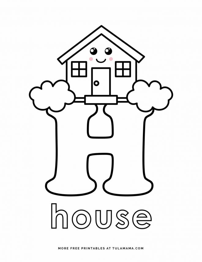 Fun And Easy To Print ABC Coloring Pages For Preschoolers ...