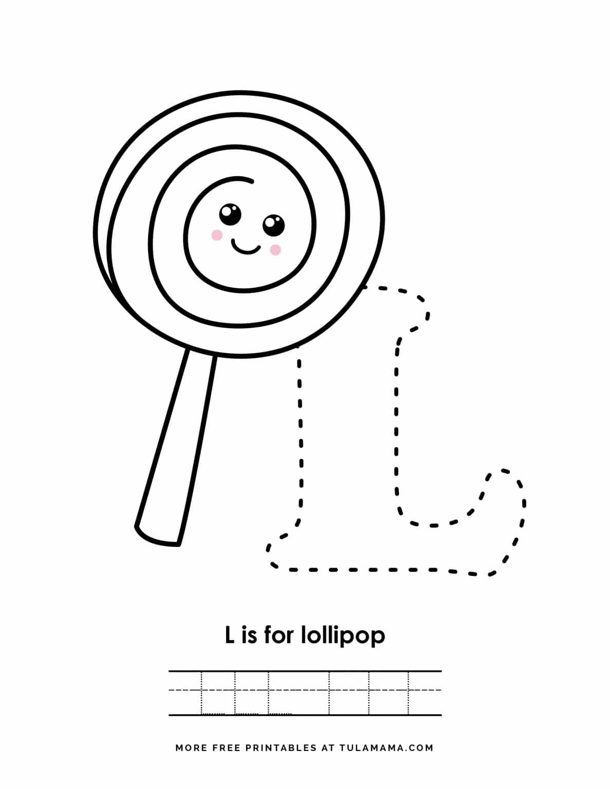 Free Printable Alphabet Traceable Letters For Preschoolers - Tulamama