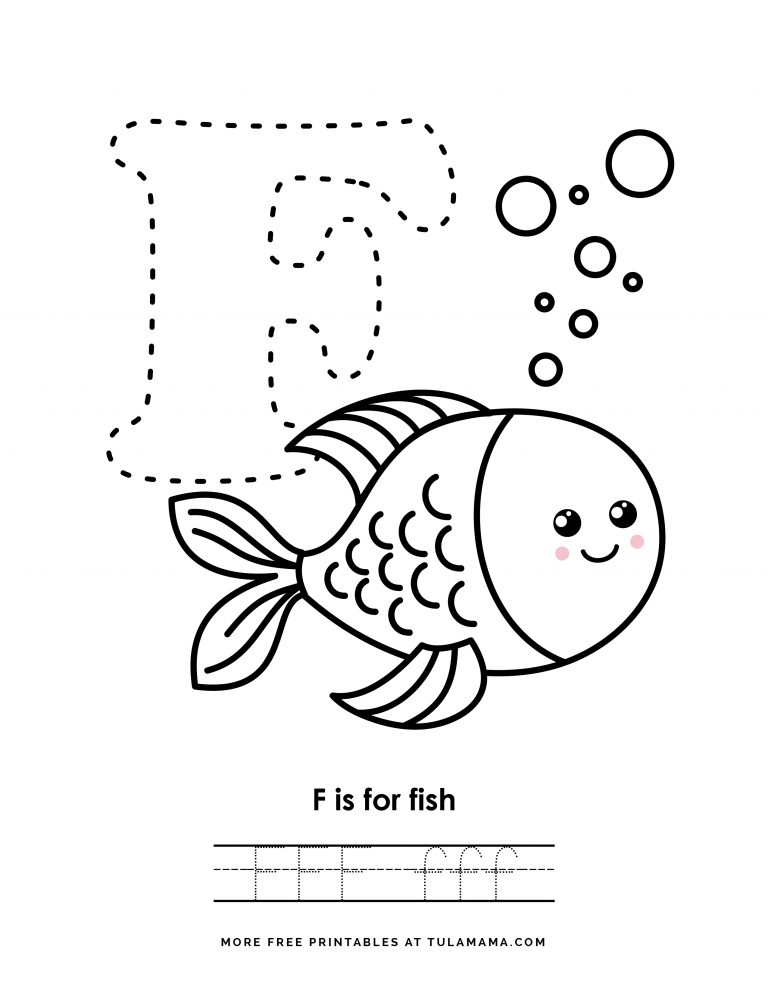 Free Printable Alphabet Traceable Letters For Preschoolers - Tulamama
