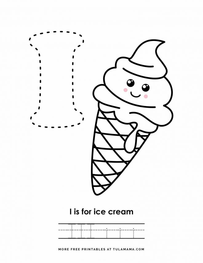 Free Printable Alphabet Traceable Letters For Preschoolers - Tulamama