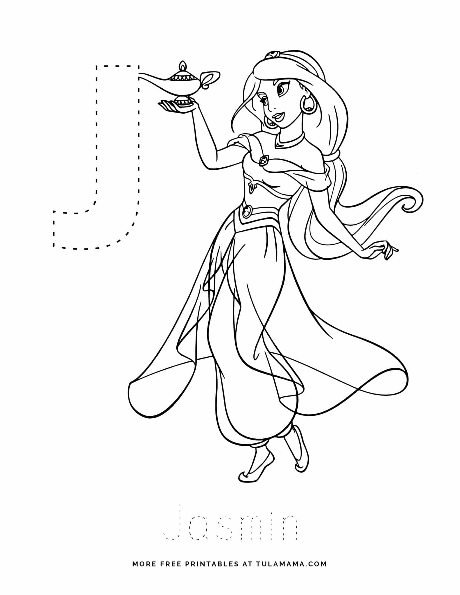 Free Printable Disney Alphabet Letter Tracing Worksheets - Tulamama