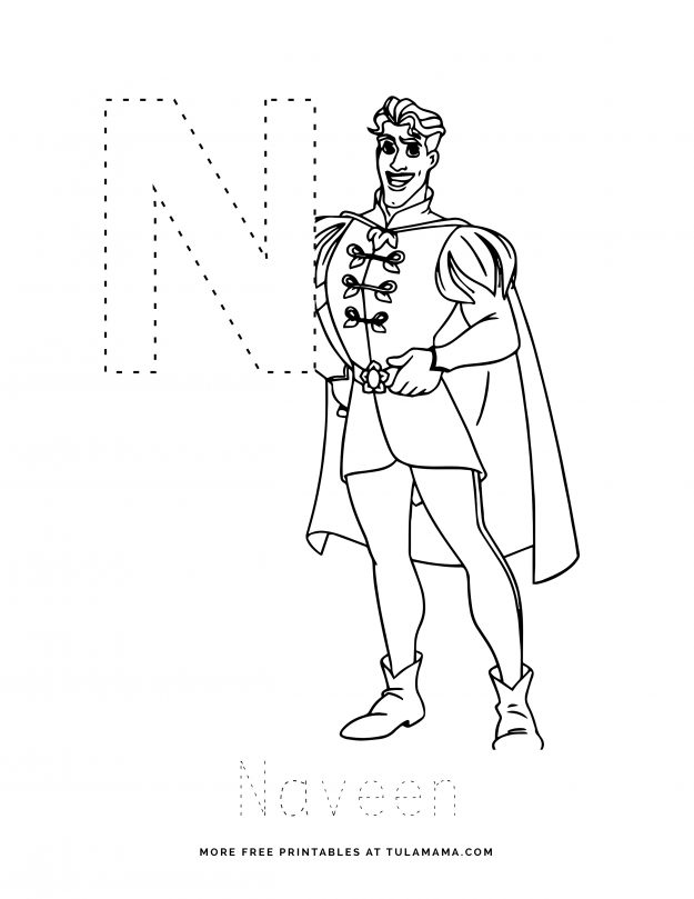 Free Printable Disney Alphabet Letter Tracing Worksheets - Tulamama