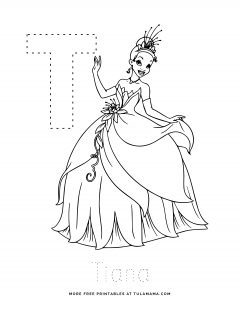 Free Printable Disney Alphabet Letter Tracing Worksheets - Tulamama