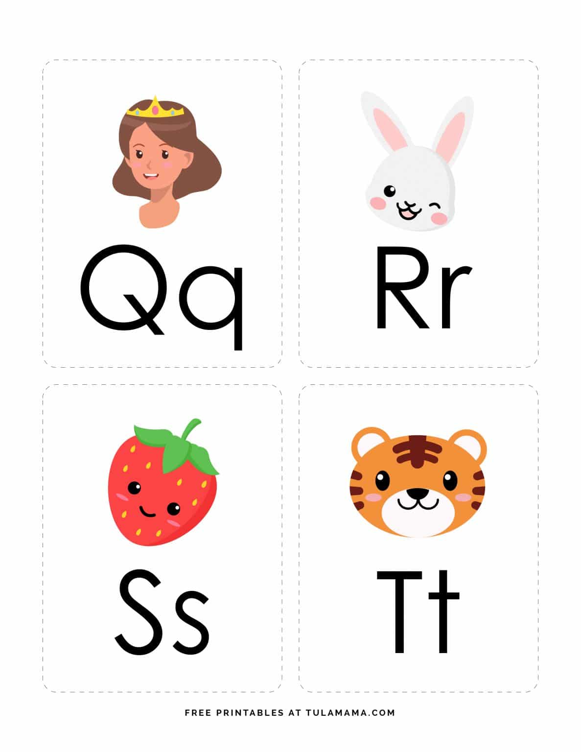 Fun, Free & Engaging Alphabet Flash Cards For Preschoolers - Tulamama