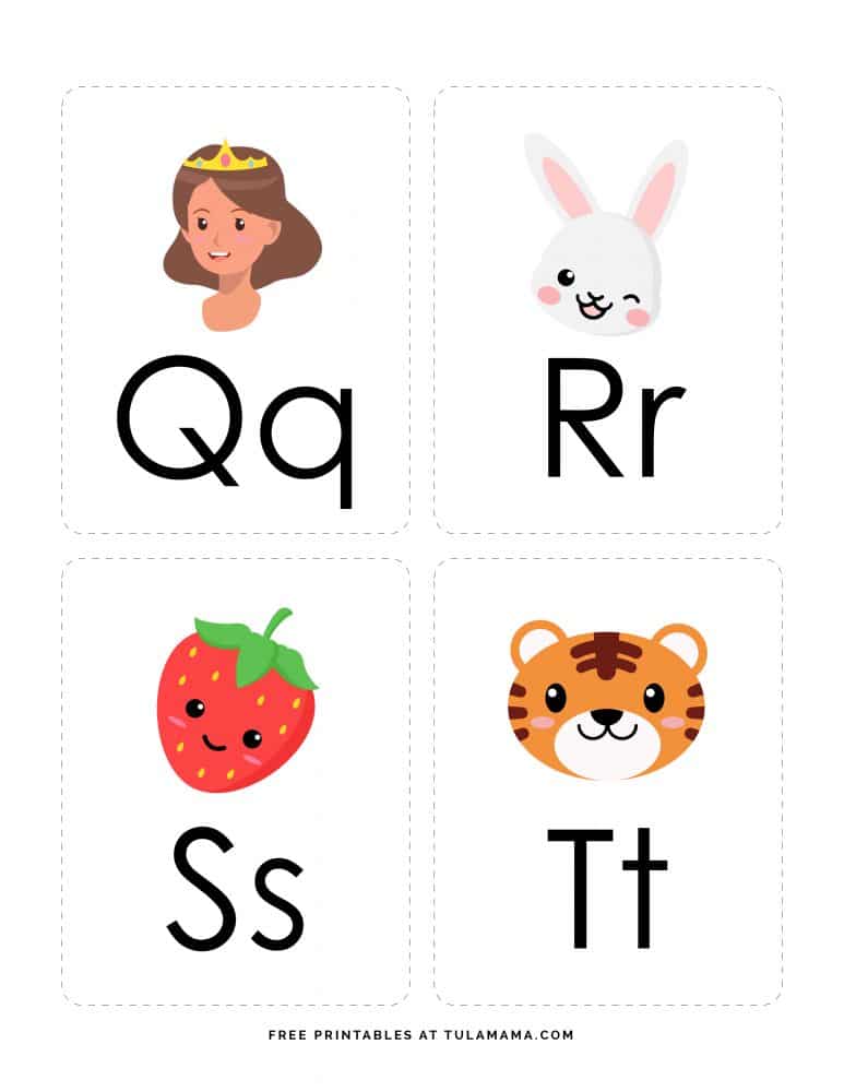 Fun, Free & Engaging Alphabet Flash Cards For Preschoolers - Tulamama