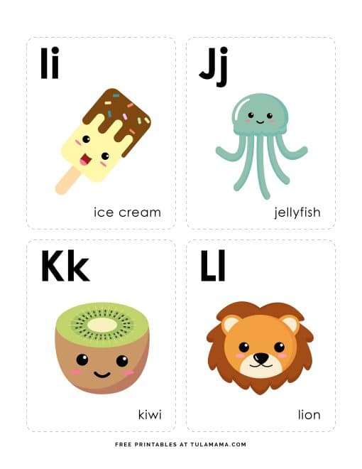 Fun, Free & Engaging Alphabet Flash Cards For Preschoolers - Tulamama