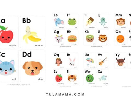 Fun, Free & Engaging Alphabet Flash Cards For Preschoolers - Tulamama