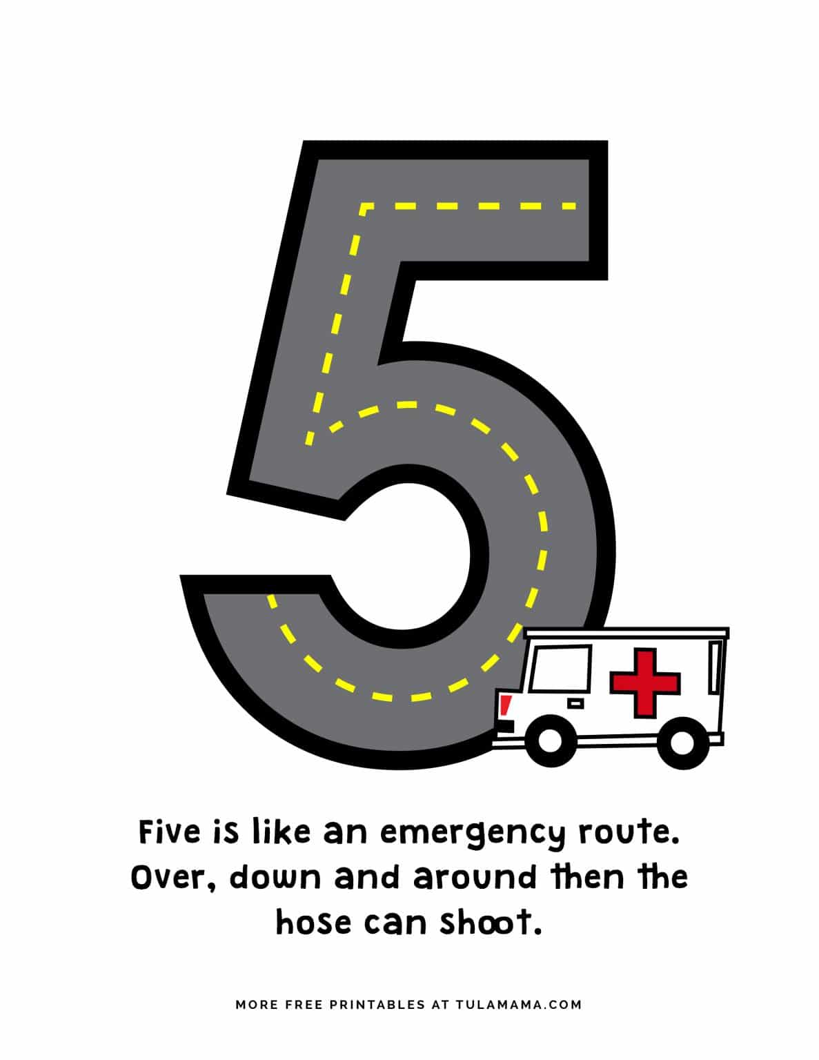 Free Printable Number Formation Rhymes For Fun Learning - Tulamama