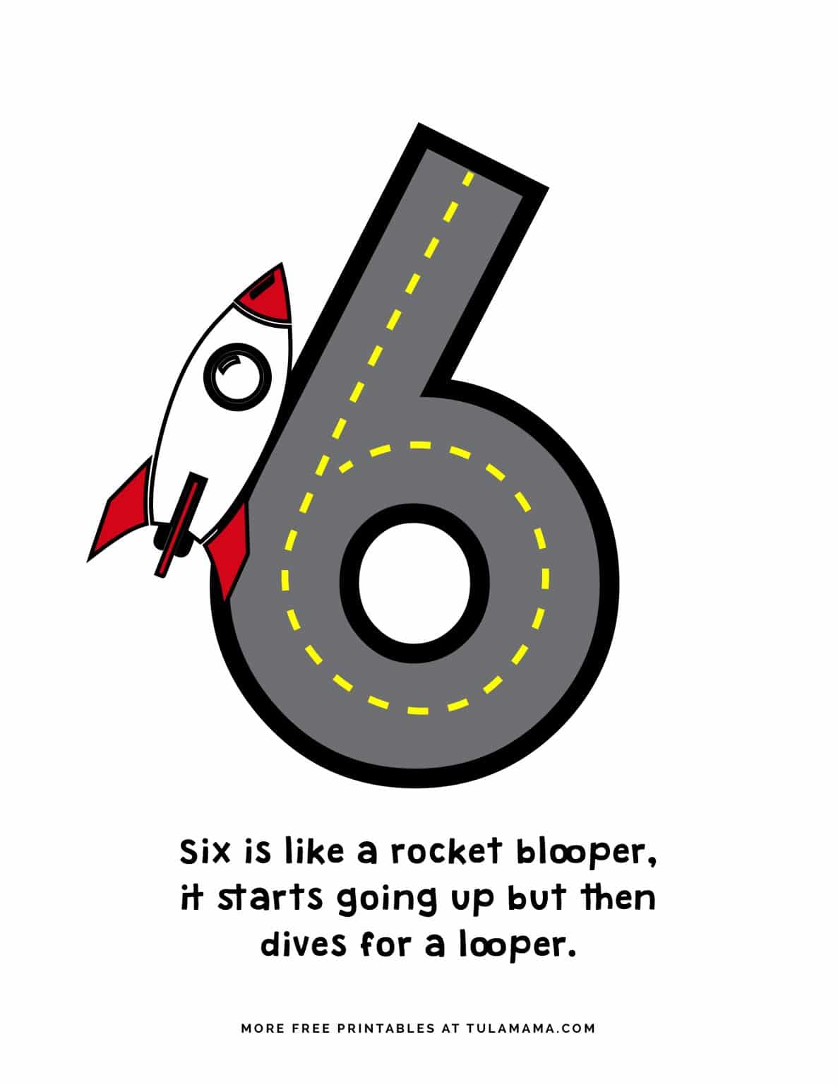 Free Printable Number Formation Rhymes For Fun Learning - Tulamama