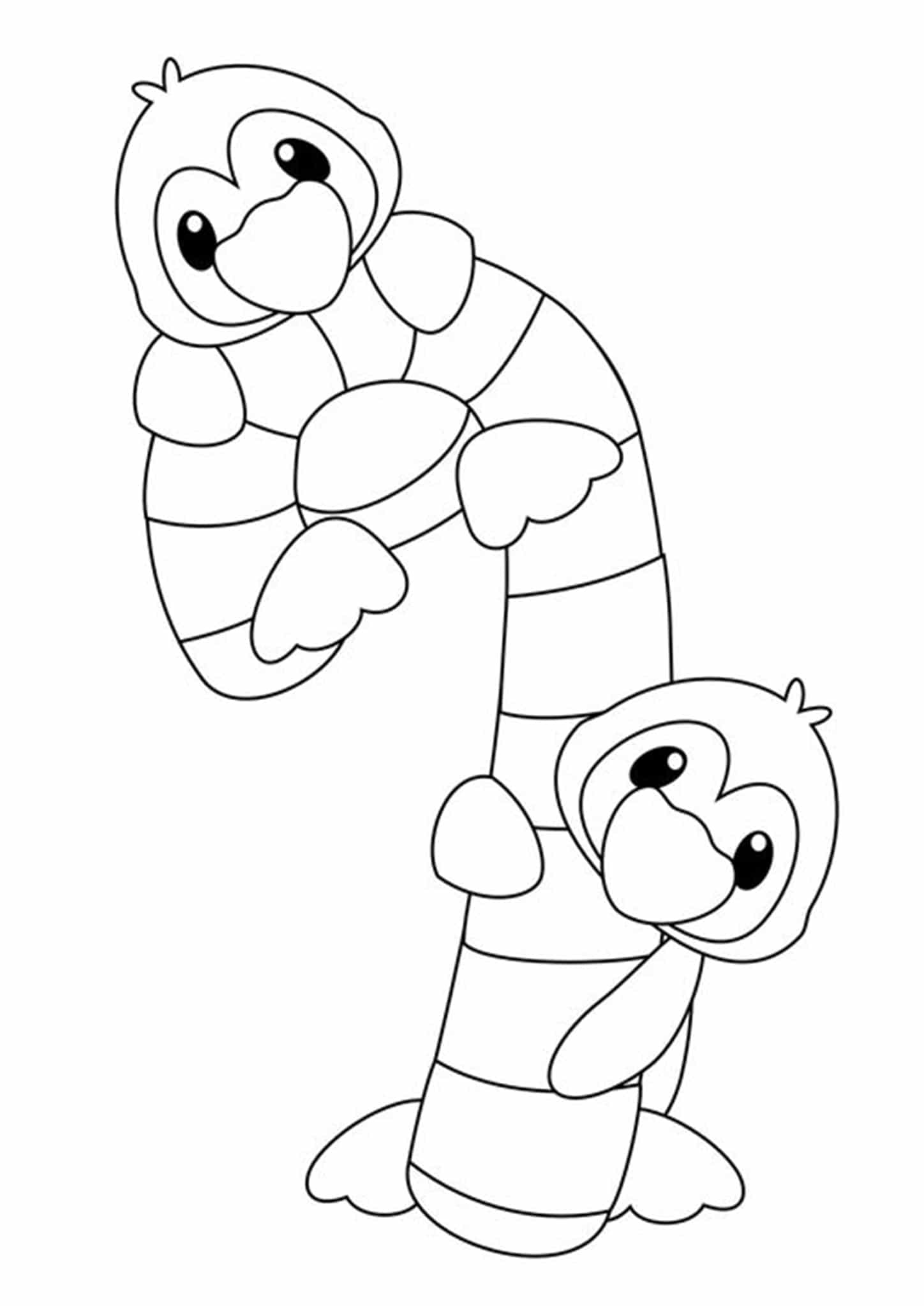 Free & Easy To Print Penguin Coloring Pages - Tulamama