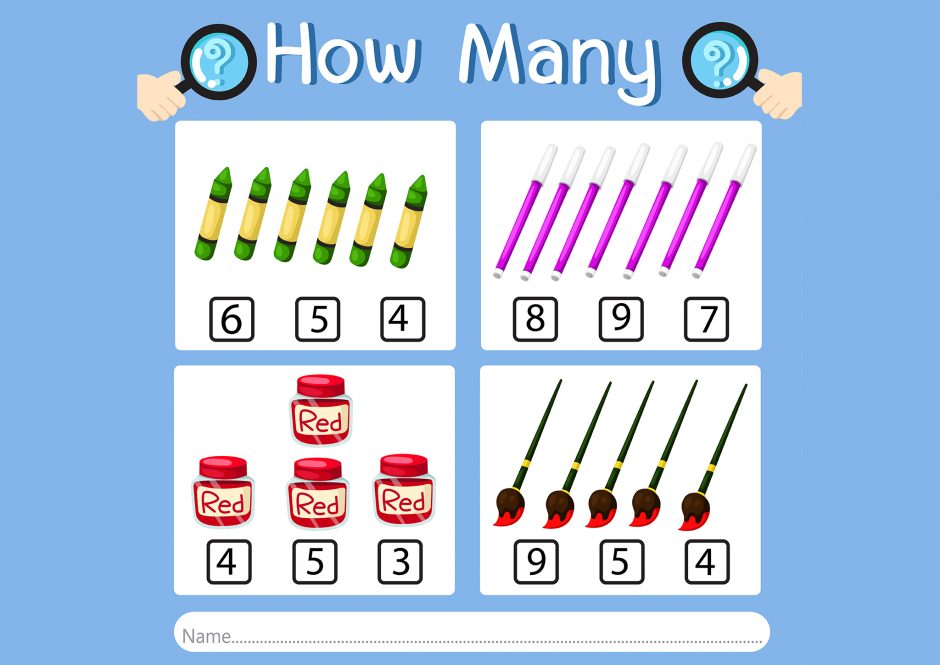 Free And Easy To Print Counting To 20 Worksheets - Tulamama