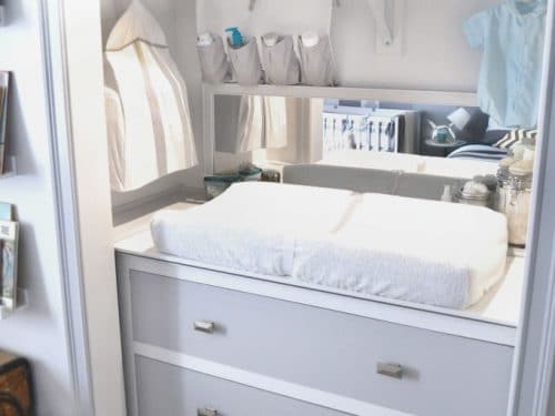 Beautiful Ideas On Setting Up A Diaper Changing Station For A Small ...
