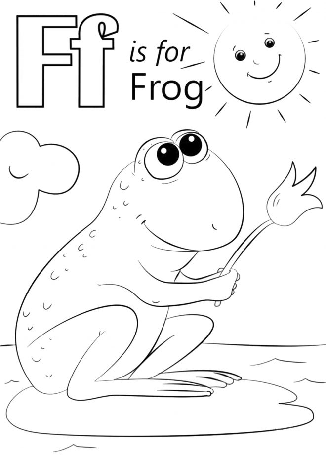 Free & Easy To Print Frog Coloring Pages - Tulamama