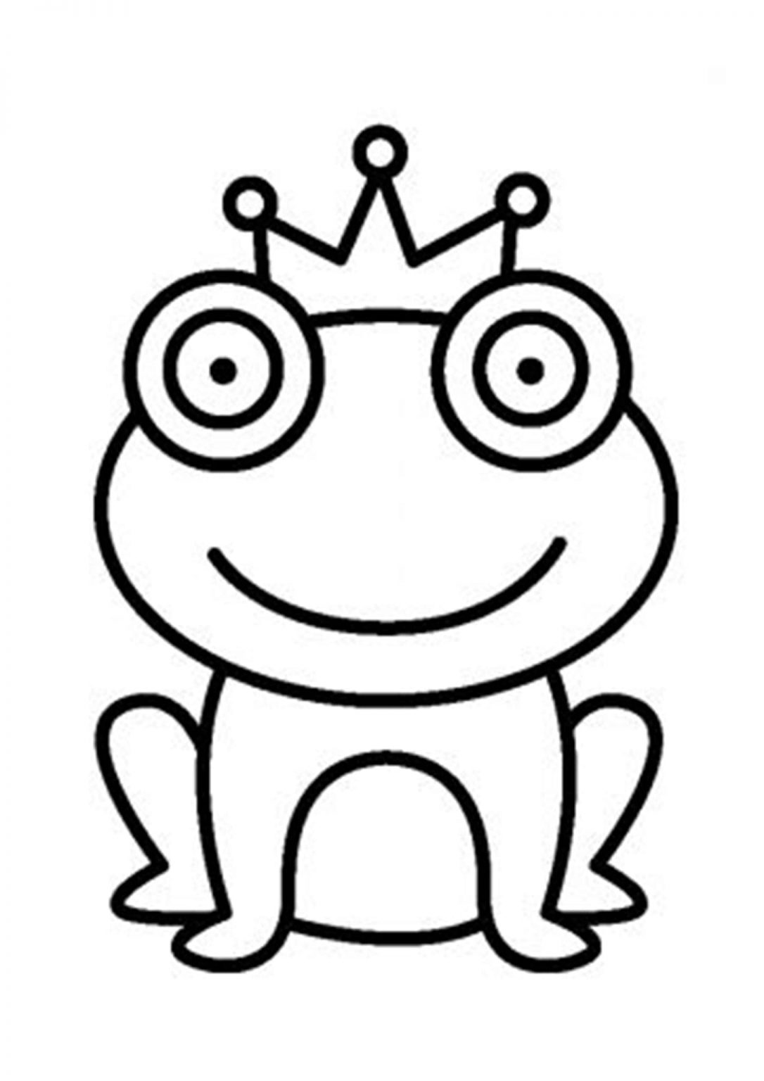 Free & Easy To Print Frog Coloring Pages - Tulamama